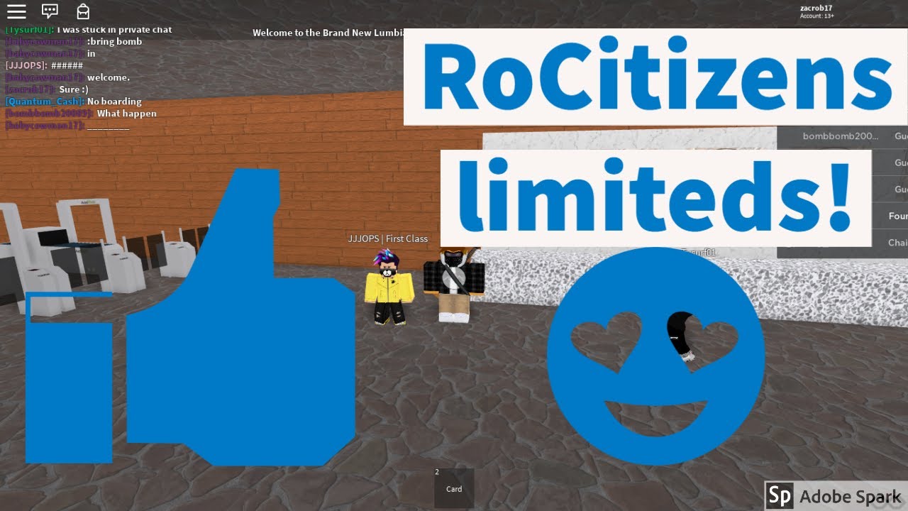 Roblox - RoCitizens Rare Limiteds - YouTube