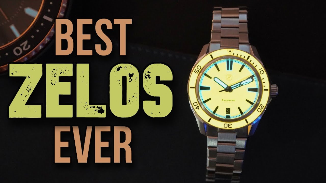 The Best Zelos Ever? - The Zelos Swordfish 40 automatic 200m Dive Watch ...