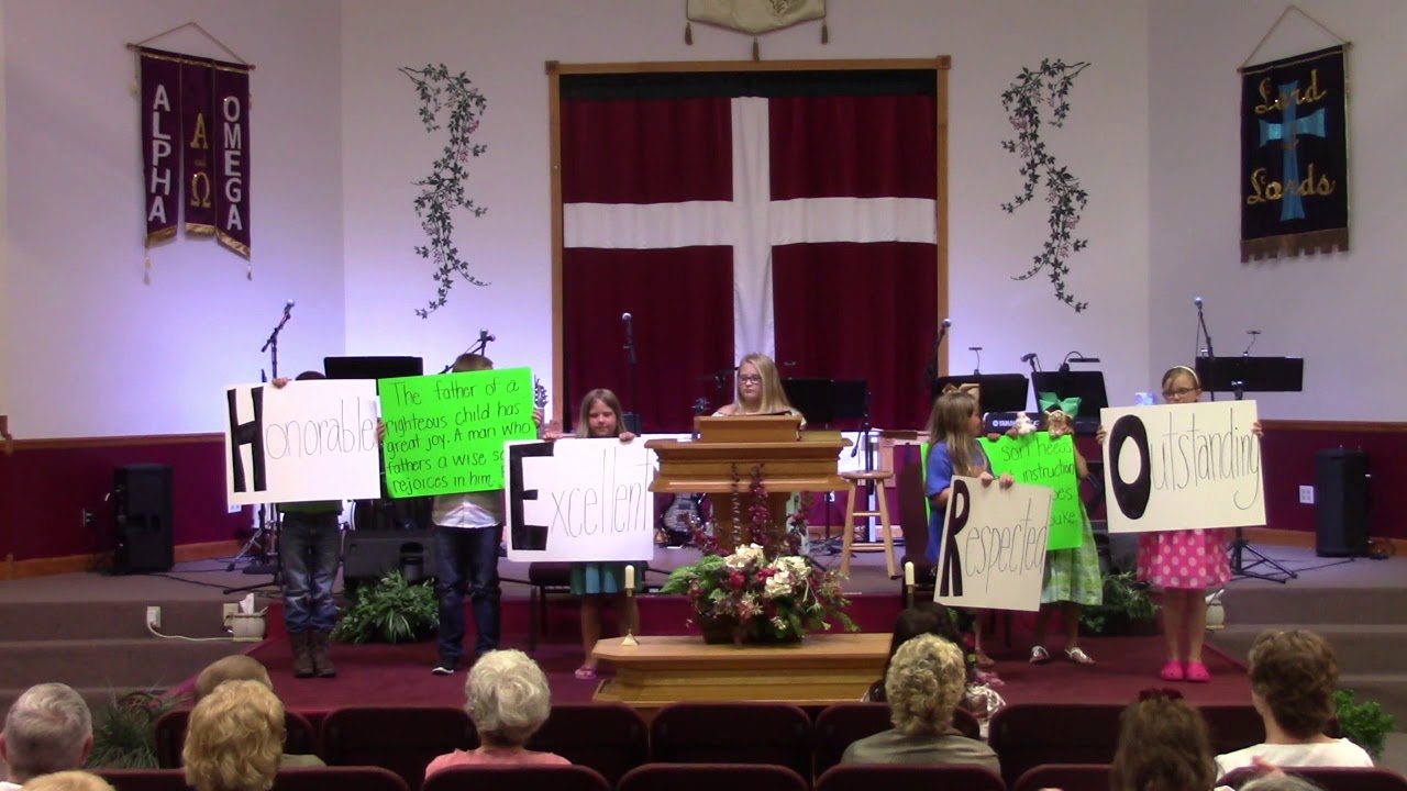 Fathers Day Program - YouTube