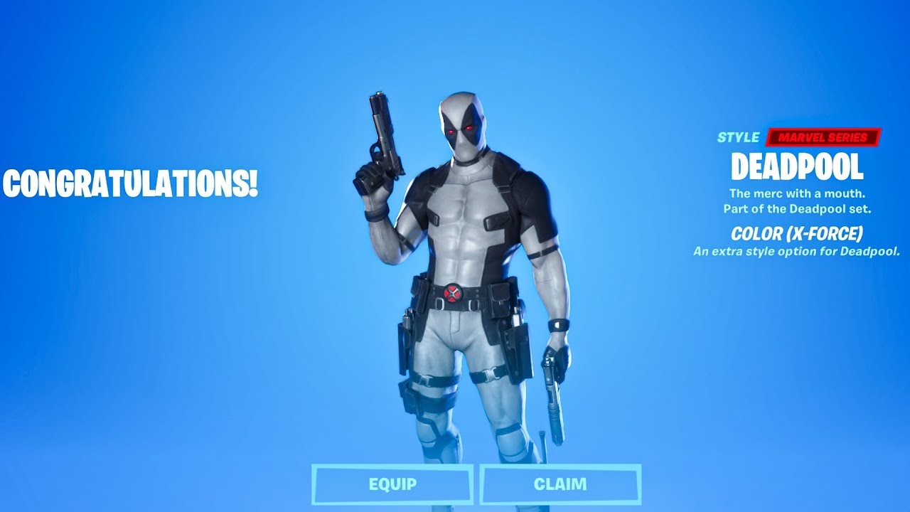 How to Unlock Deadpool X-Force Style.! (Week 9 Challenges) Fortnite ...