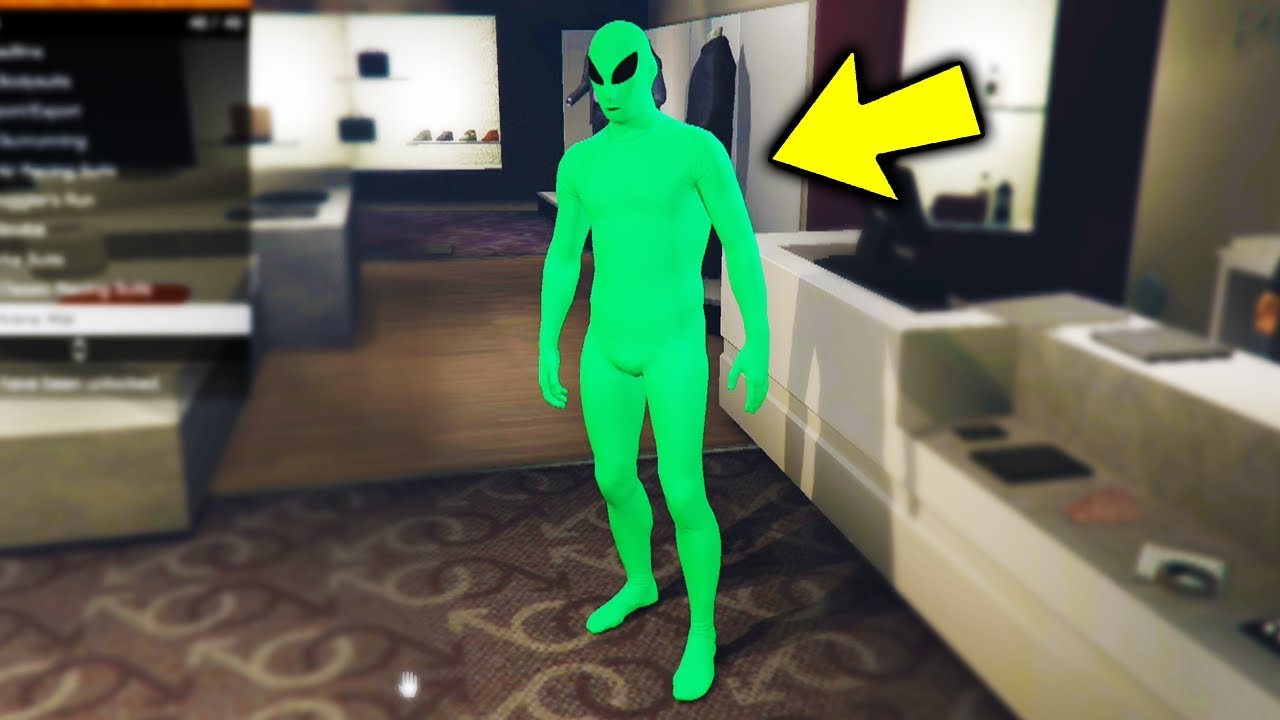 Joining the GREEN ALIEN GANG in GTA 5! (Grand Theft Auto V) - YouTube
