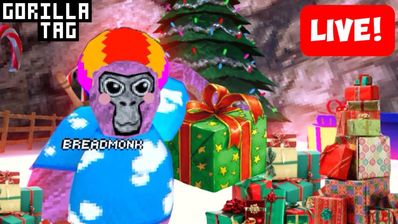 🔴Gorilla Tag Live | Fan Codes, Minigames🔴 - YouTube