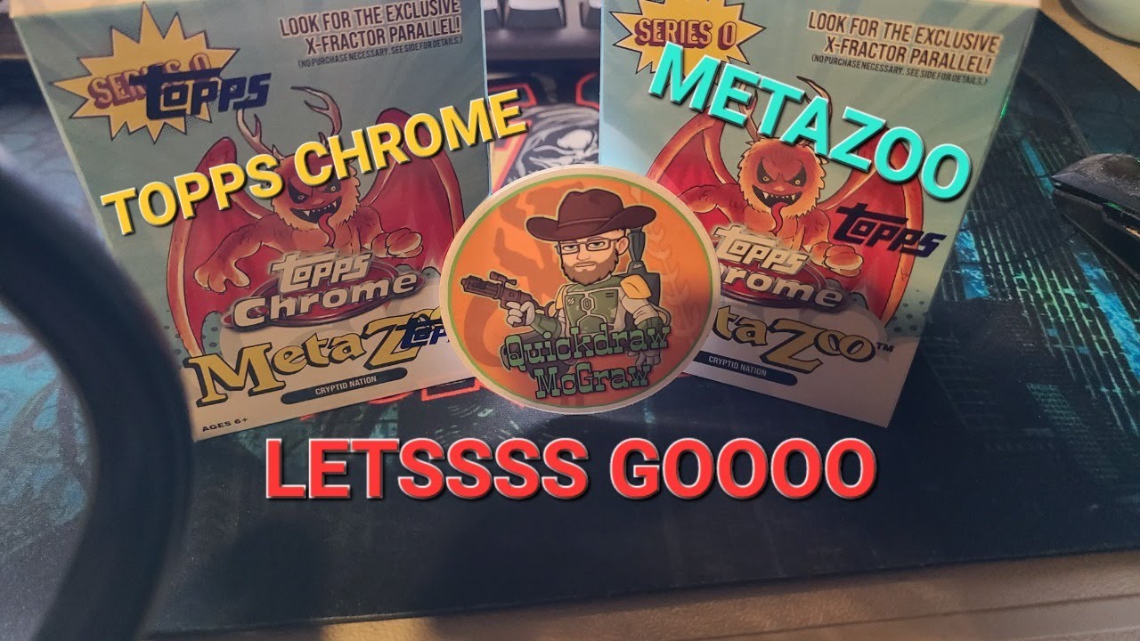 TARGET TOPPS CHROME METAZOO SERIES 0 BLASTER BOX BREAK - YouTube