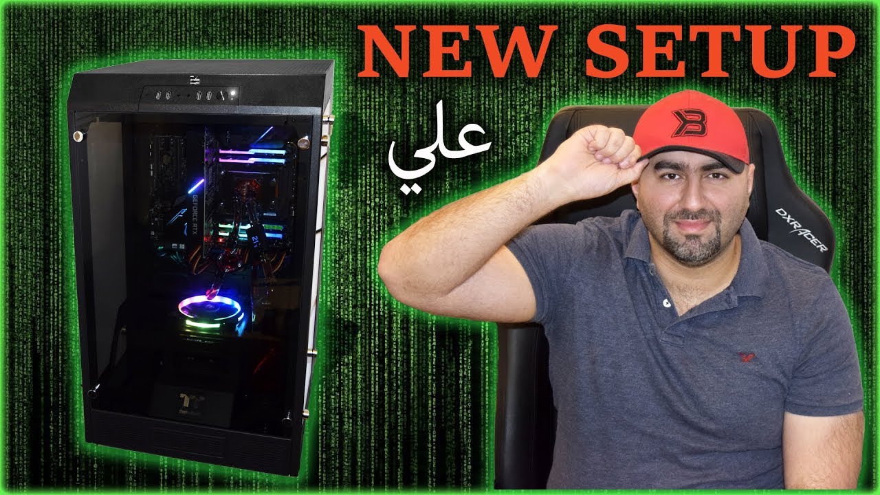 New Setup PC - by Ali D -تجميعة الكمبيوتر #RTX #Threadripper #ASUS # ...