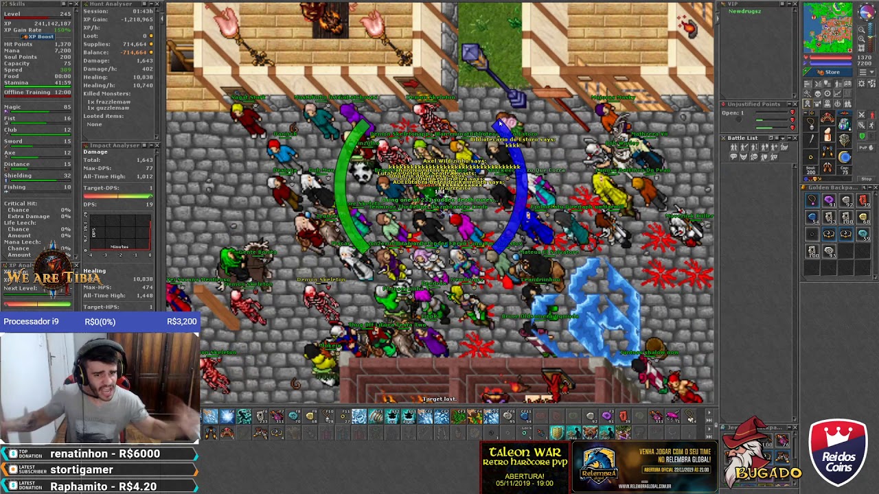 BUGADO MELHOR LÍDER DA OS? l TIBIA HIGHLIGHTS - YouTube