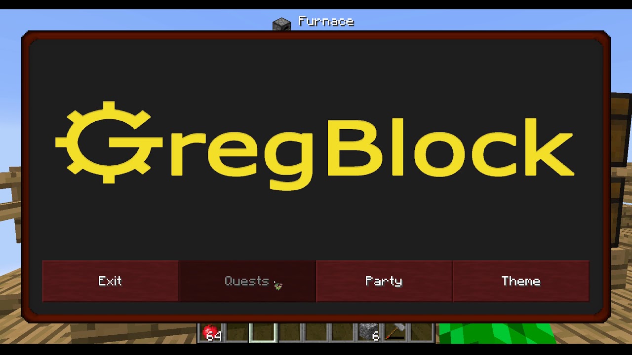 Greg Block-三日坊主の挑戦- Part.01 【Minecraft ゆっくり実況】 - YouTube