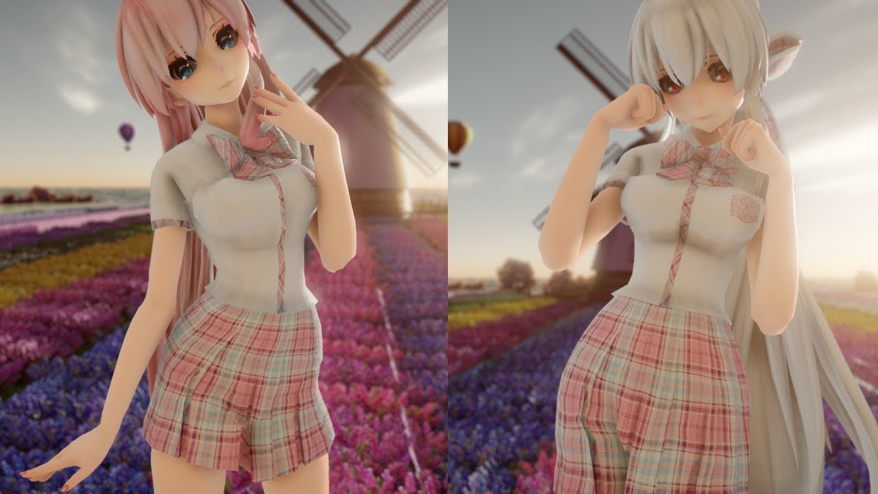 【MMD】Produce48 - Nekkoya【TDA Nekkoya Haku x Luka】KPOP - YouTube