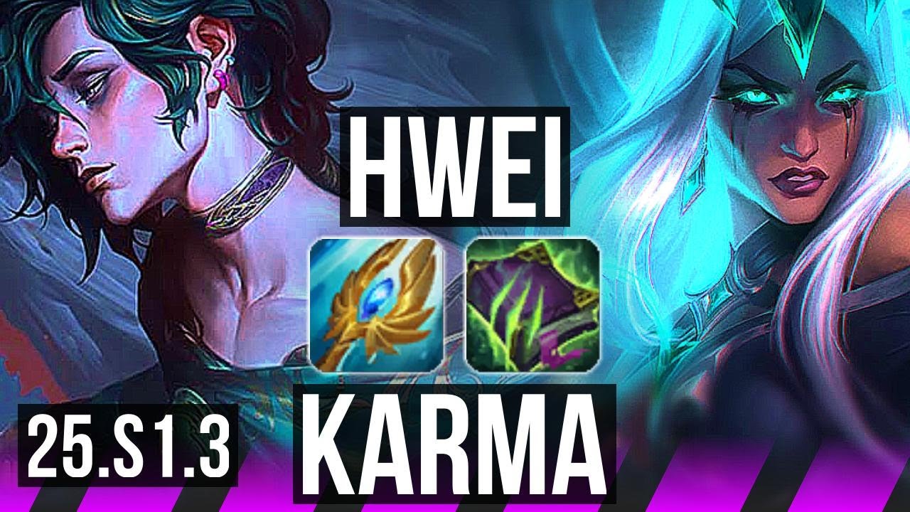HWEI & Ezreal vs KARMA & Jhin (SUP) | KR Diamond | 25.S1.3 - YouTube