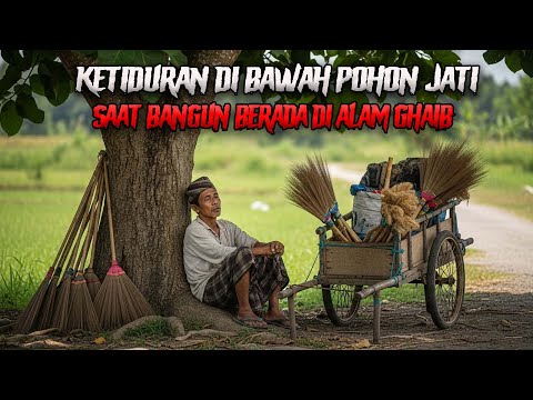 KETIDURAN DI BAWAH POHON JATI,SAAT BANGUN BERADA DI ALAM GHAIB
