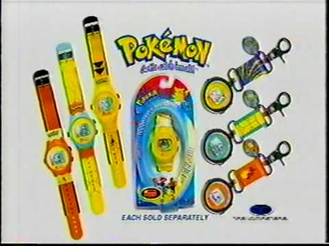 Pokémon C-Watches - Commercial - YouTube