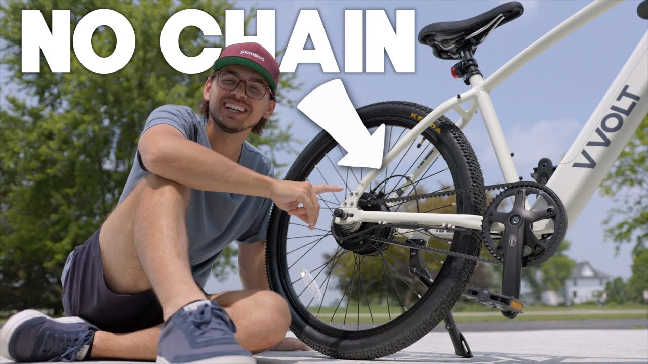 Vvolt Alpha E-Bike Review | Affordable Belt Drive E-bike - YouTube
