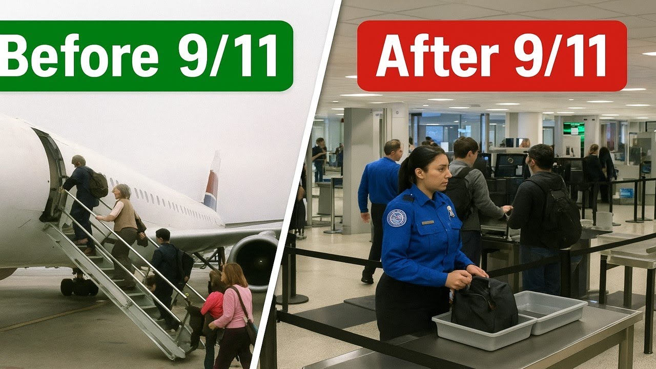 How 9/11 Changed Airport Security Forever - YouTube