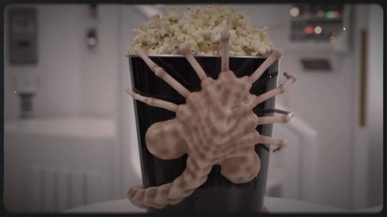 Alien Romulus AMC Popcorn Bucket - YouTube