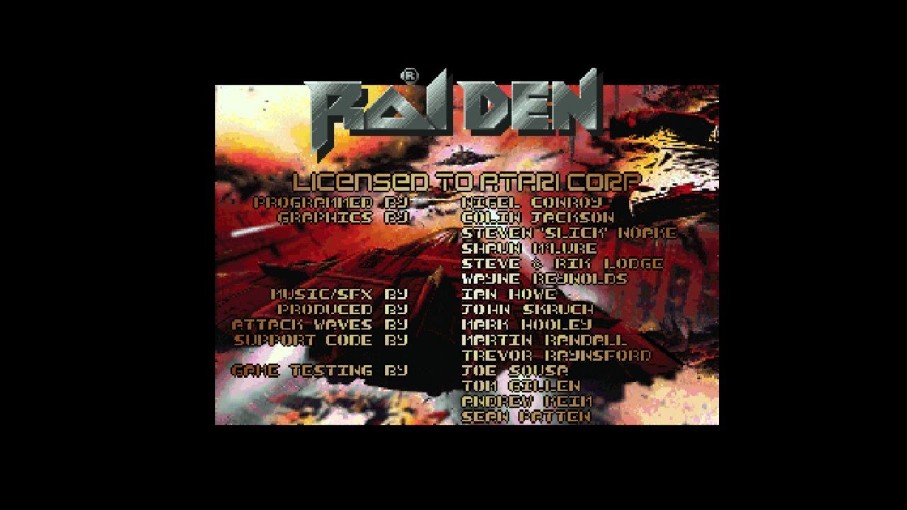 ATARI Jaguar Raiden - YouTube