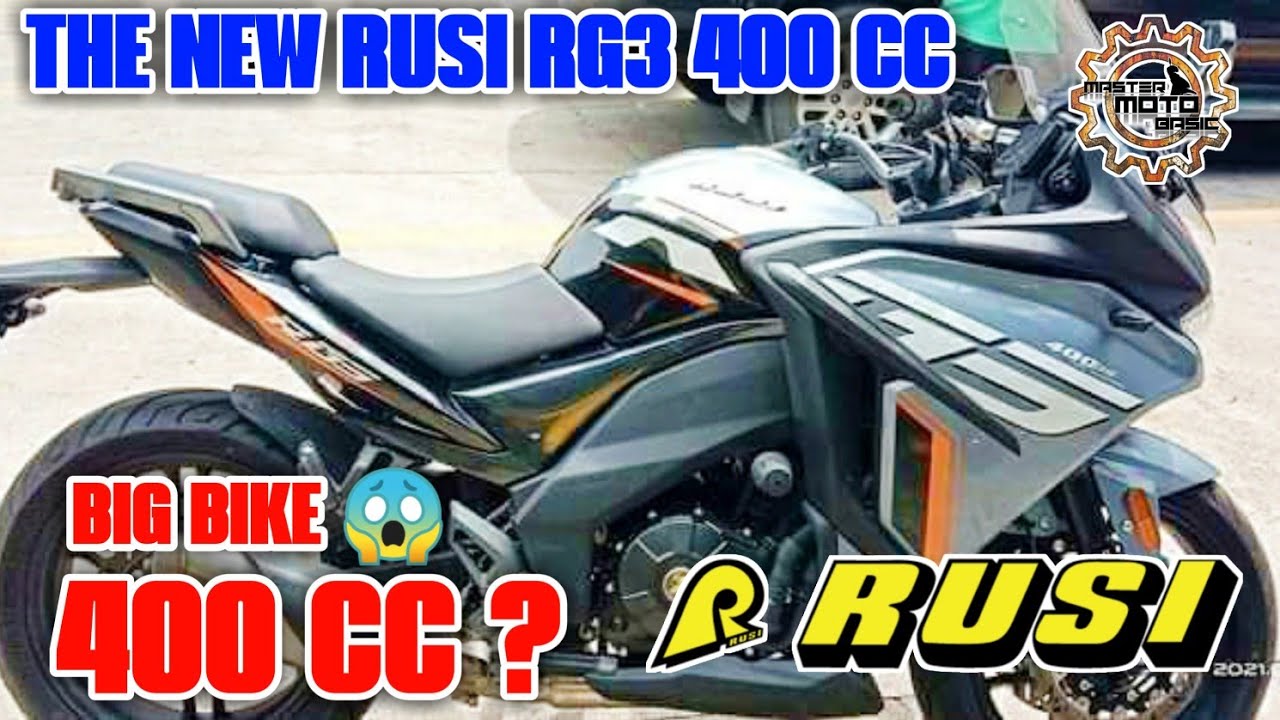 NEW RUSI RG3 401 CC BIGBIKE 😱 - YouTube