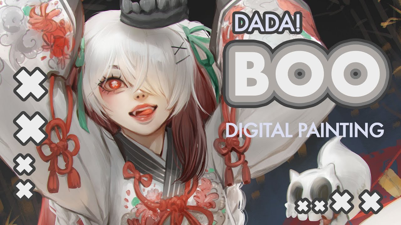 Dada! Boo [Digital Painting] - YouTube