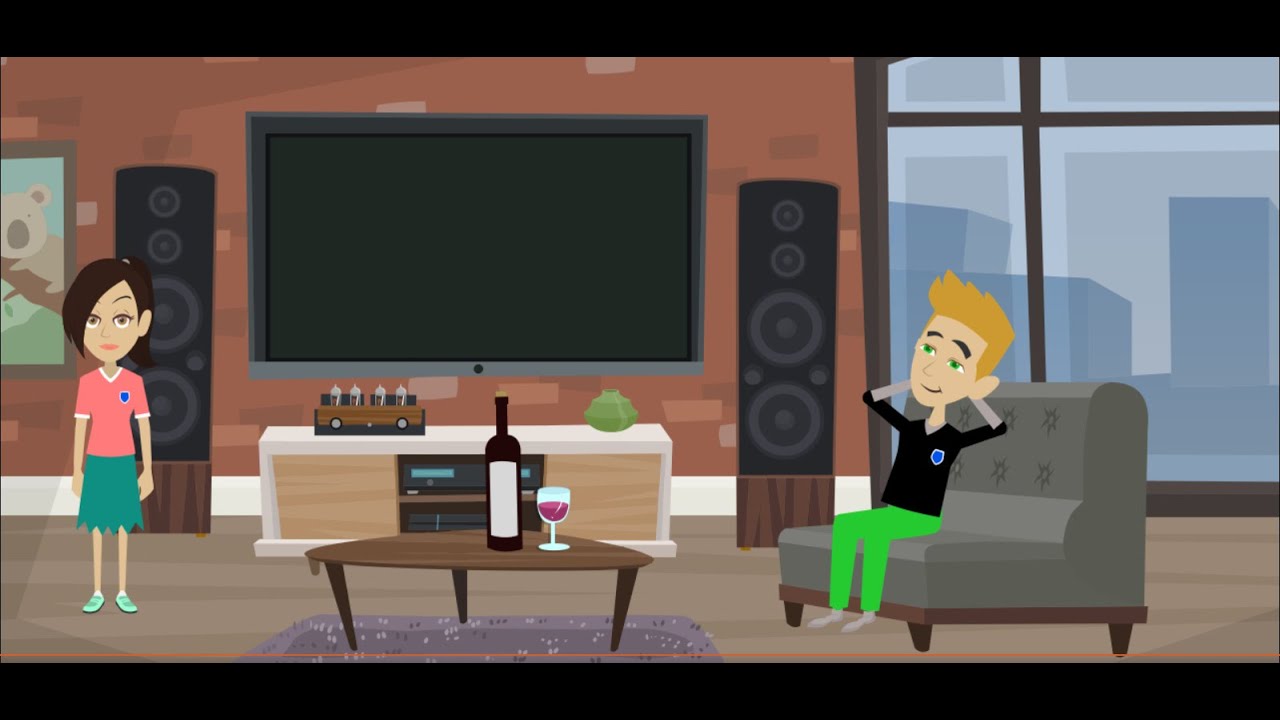 David and Hilary on Vyond and old Voices (First Video on Vyond) (DO NOT ...