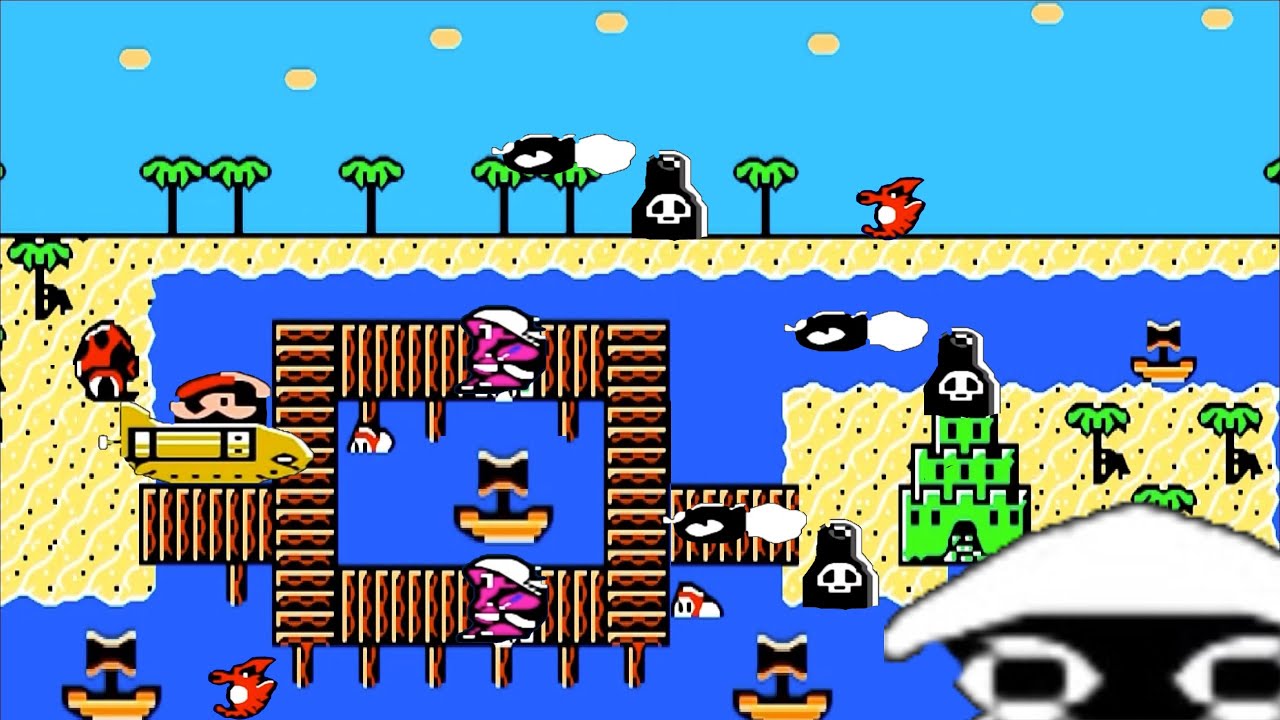 Mario Adventure 3 HD: BEST MARIO GAME: World 4: Insane Pirate Artillery ...