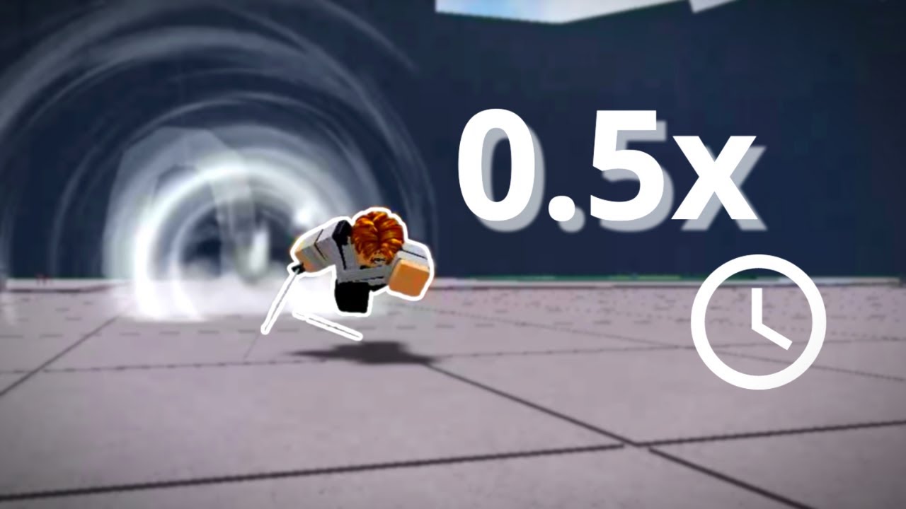 Using EVERY Moves at 0.5x SPEED | The Strongest Battlegrounds - YouTube