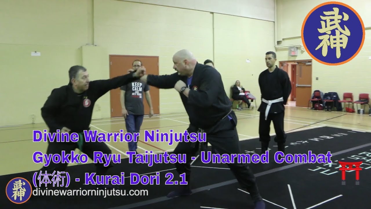 Kurai Dori 2.1 - Gyokko Ryu Taijutsu - Unarmed Combat (体術) - YouTube