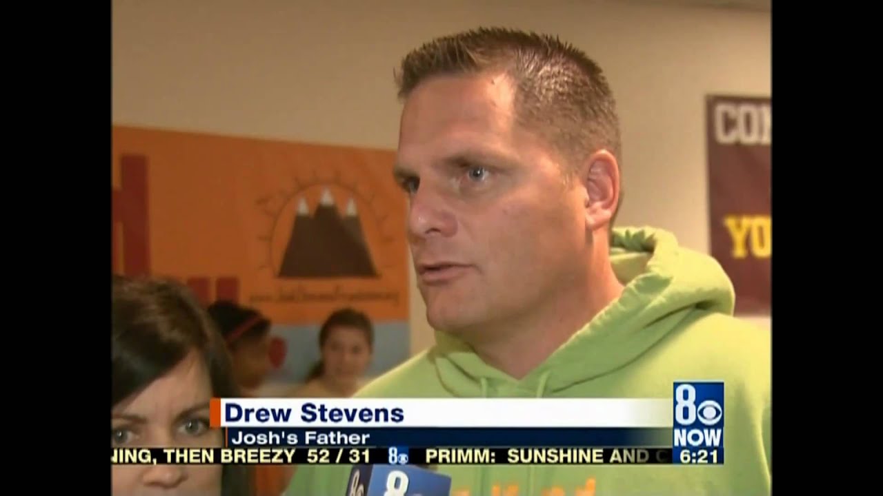 KLAS TV interviews Josh Stevens Foundation - YouTube
