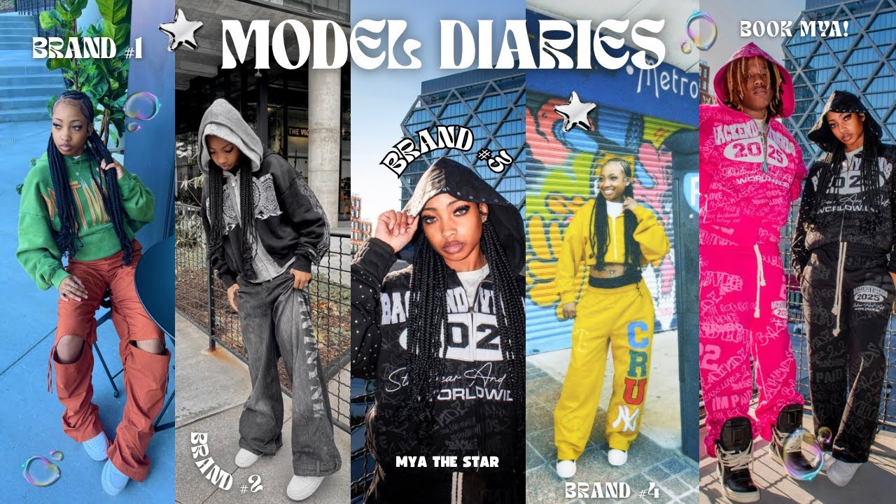 ATL CONTENT / SHOOT DAY || MODEL DIARIES - YouTube