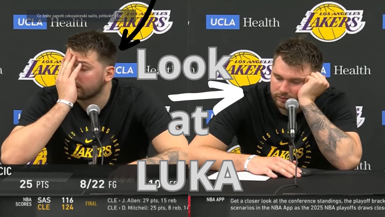 Luka Doncic DEPRESSED at PRESS After tough loss to Bulls - Translated ...