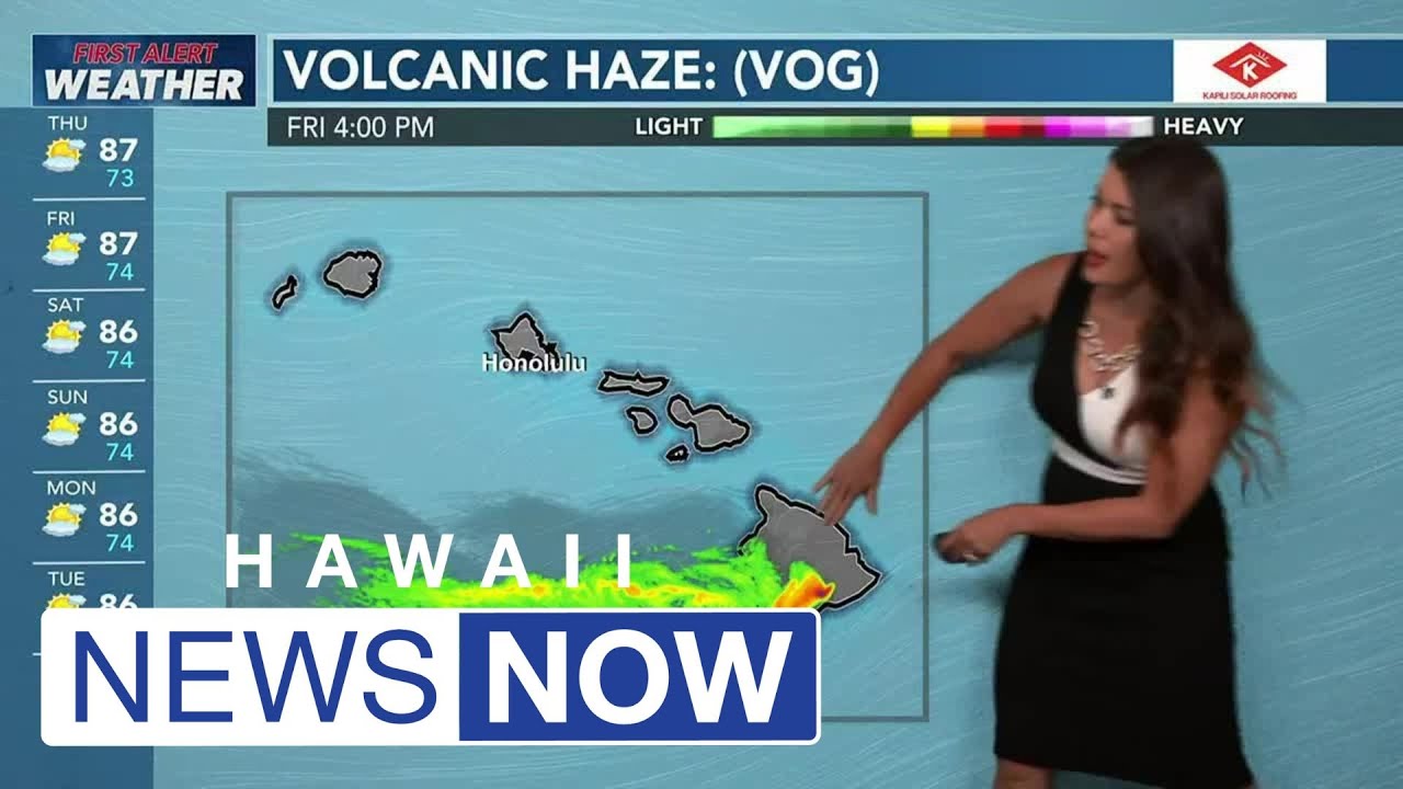Hawaii News Now - Meteorologist Jen Robbins - Making new land and hot ...