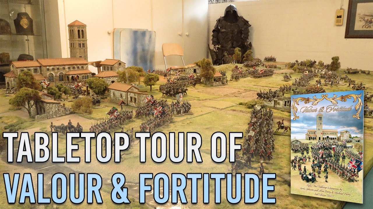 Valour & Fortitude Tabletop Tour - YouTube