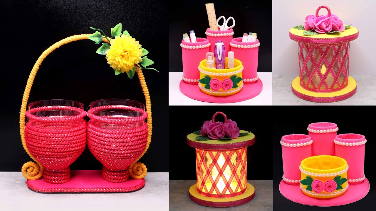 DIY 3 Awesome Plastic Bottle Organizer ideas | Best out of waste | Ide ...