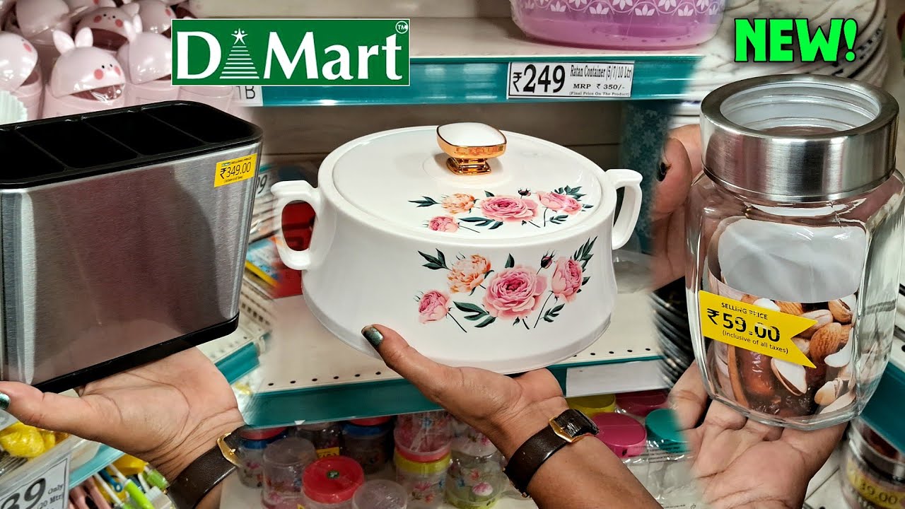 D MART New kitchen items Cheapest price ! 2025🤩 / *ONLINE AVAILABLE* | dmart new arrivals today ...