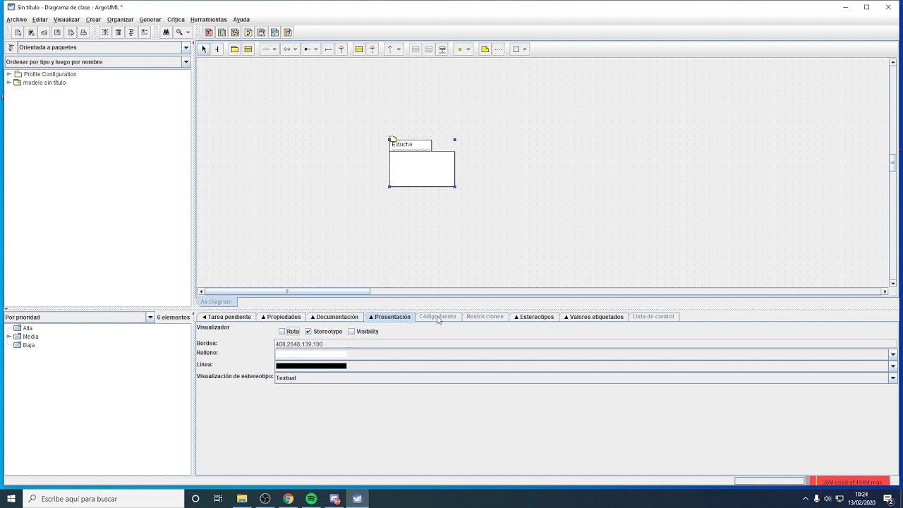 ArgoUML Diagrama de Clase #2 - YouTube