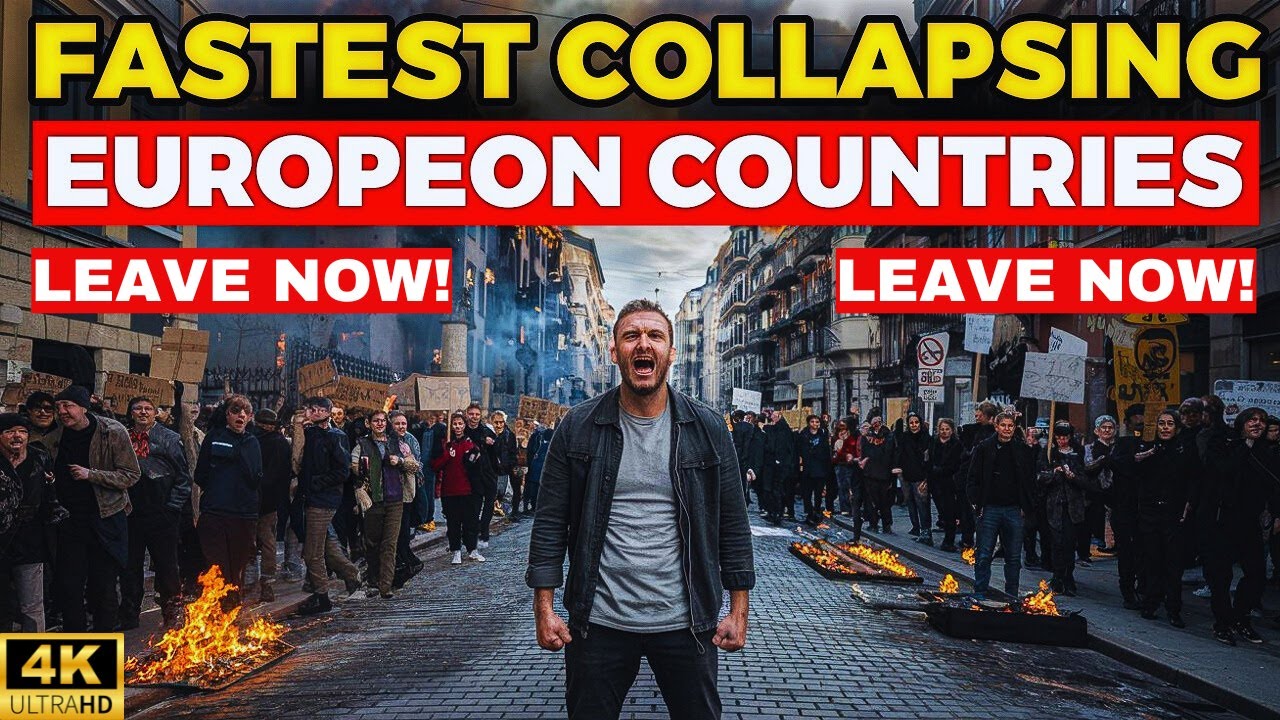 10 Fastest COLLAPSING European Countries in 2024 - YouTube