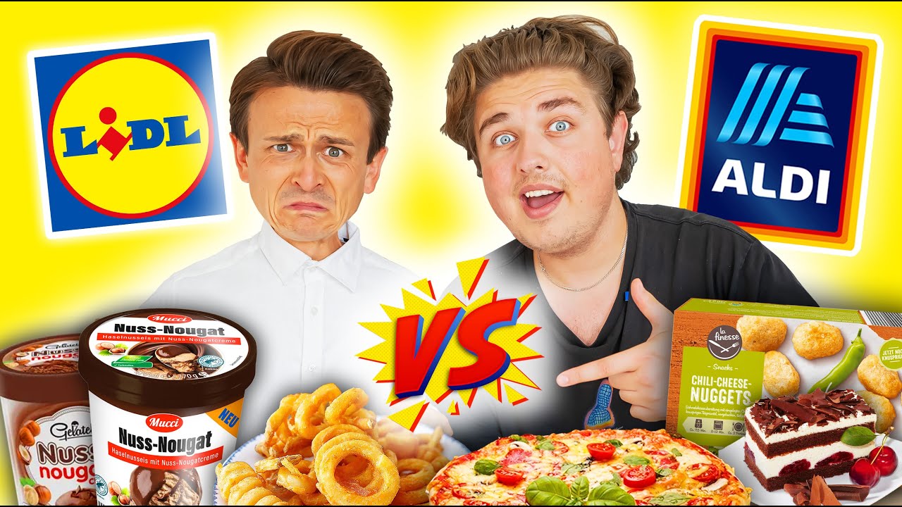 TIEFKÜHL LIDL vs. ALDI ️🎂 mit Smiley - YouTube