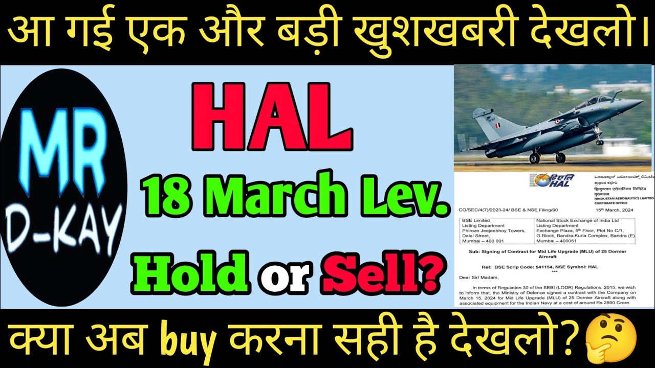 Hindustan Aeronautics Share Latest news🔥HAL Share latest News | HAL ...