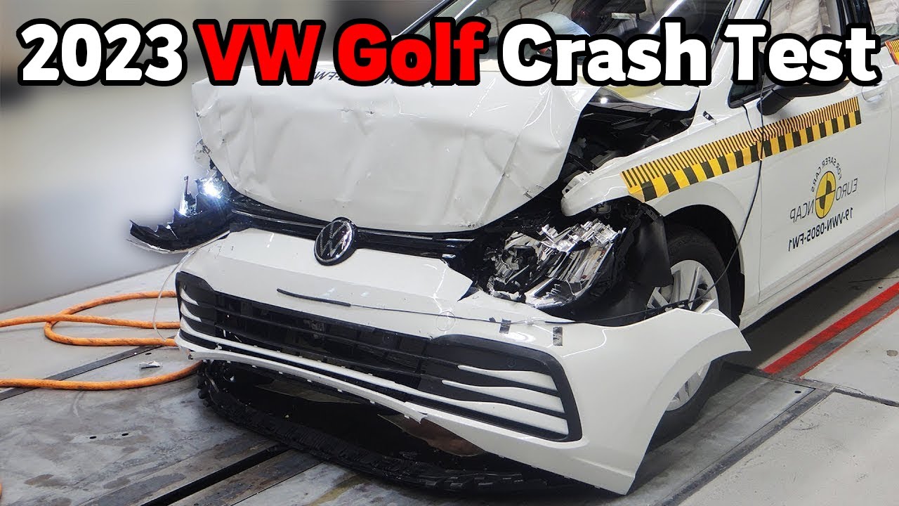 2023 Volkswagen Golf Crash Test - YouTube