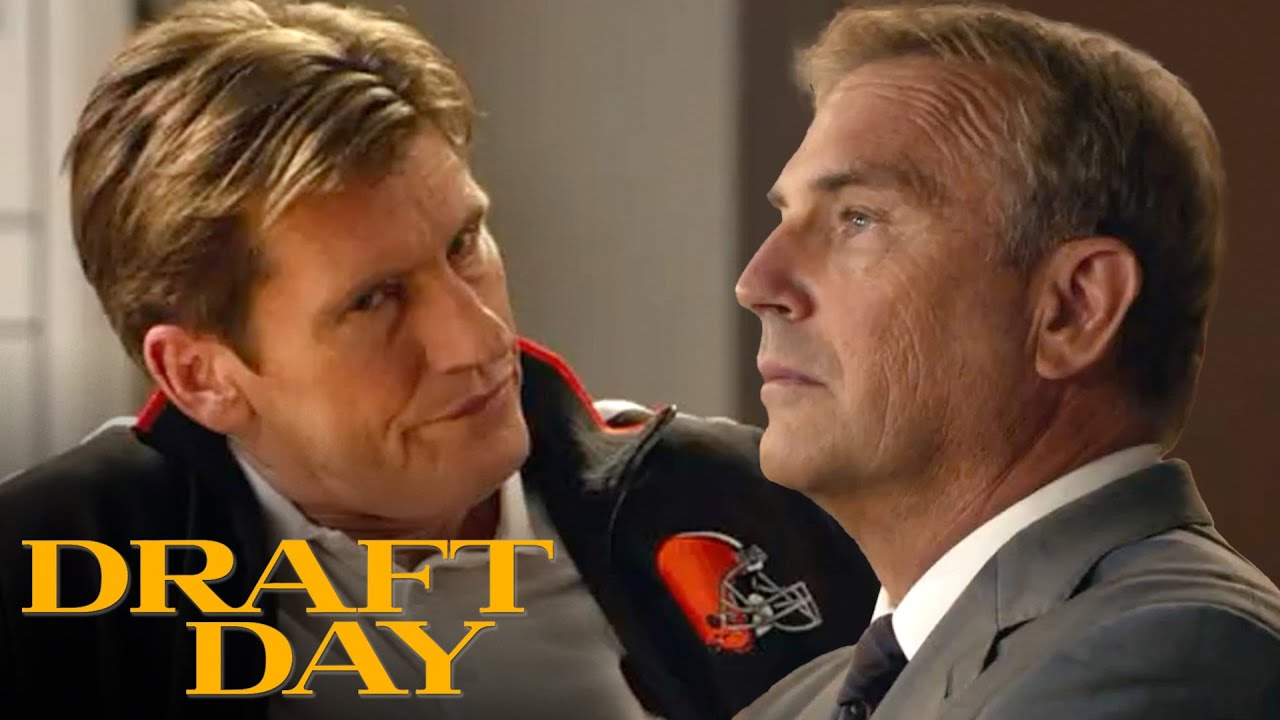 'Vontae Mack's Tape Isn't What It Seems' Scene | Draft Day | Kevin ...