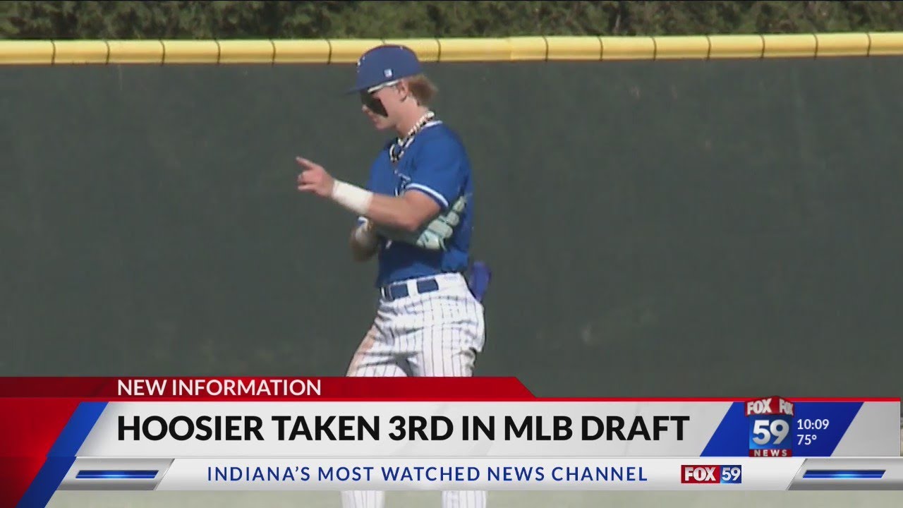 Franklin Community’s Max Clark selected 3rd overall in 2023 MLB Draft ...