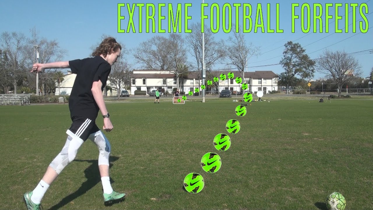 EXTREME FOOTBALL CHALLENGE FORFEITS - YouTube