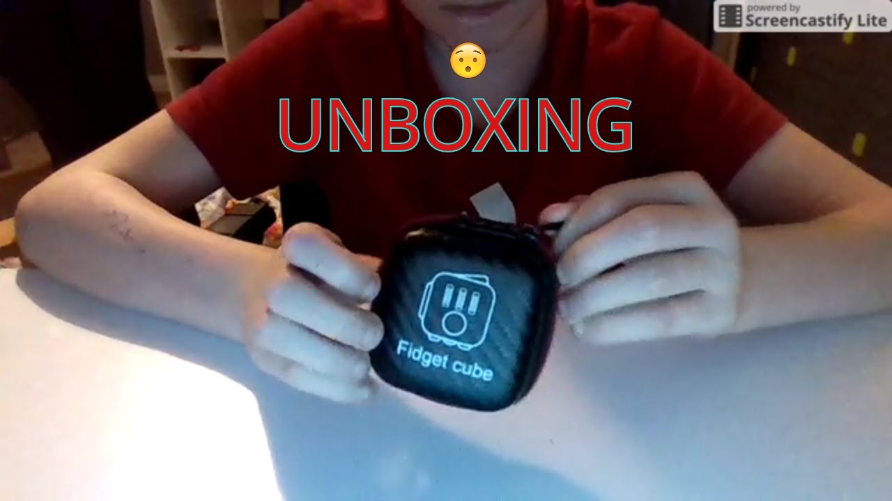 Unboxing the fidget cube - YouTube