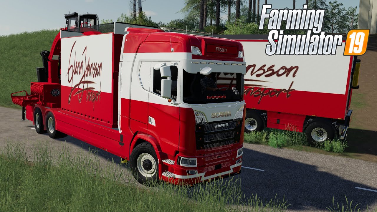 FS19 - Scania Johnsson Bruks (with WOOD CHIPPER) - Farming Simulator ...