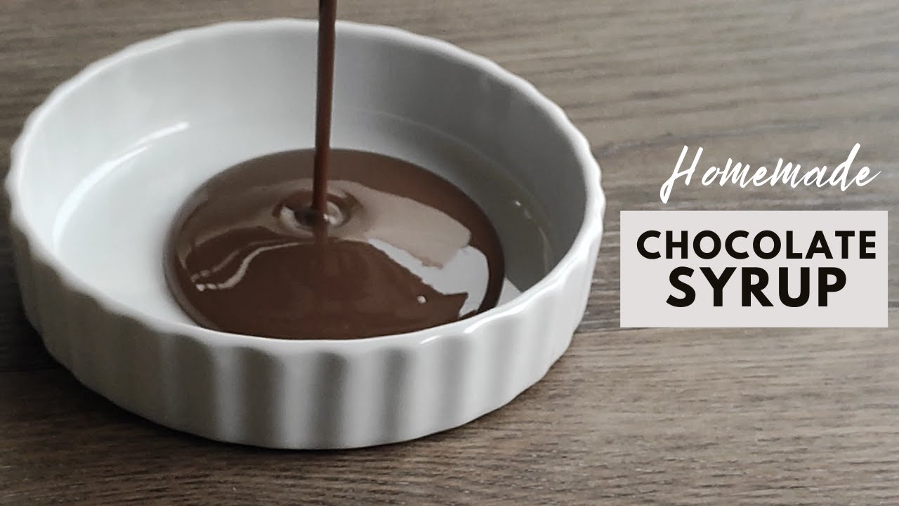 Chocolate Syrup, Resep Sirup Coklat cuma 3 bahan - YouTube