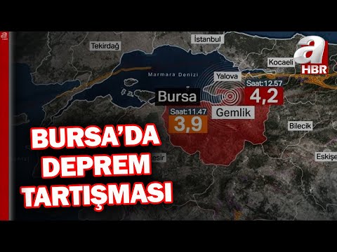 Deprem uzmanları karşı karşıya geldi! Bursa'da deprem tartışması... | A Haber