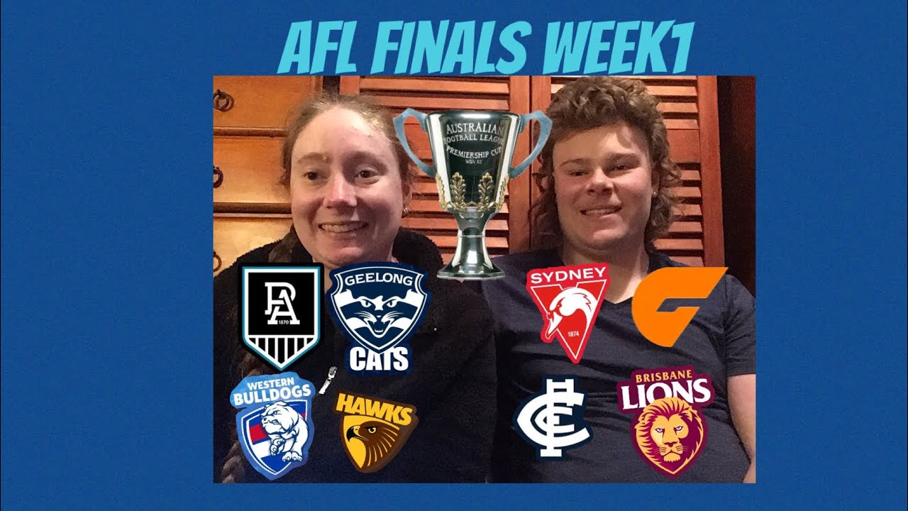 Week 1 AFL Finals Footy Tips and Predictions 2024 - YouTube