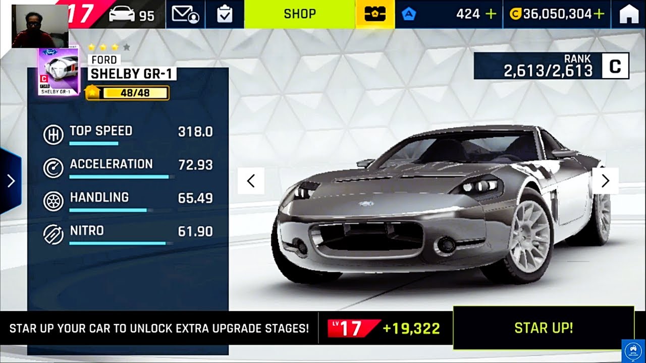 Asphalt 9: Legends | Ford Shelby GR-1 | Car | 4 Star (Max) | Upgrade ...