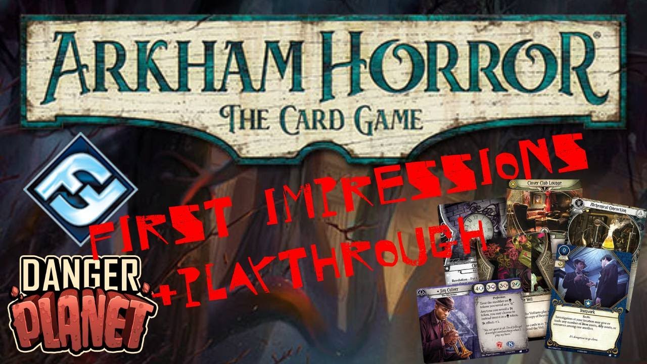 We Finished Our 1st Arkham Horror Campaign!!! - Arkham Horror: The Card ...
