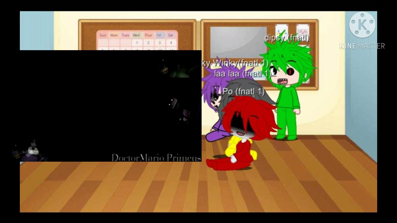 FNATL 1 Tubby bots react to "time for tubbybots sparta remix" - YouTube