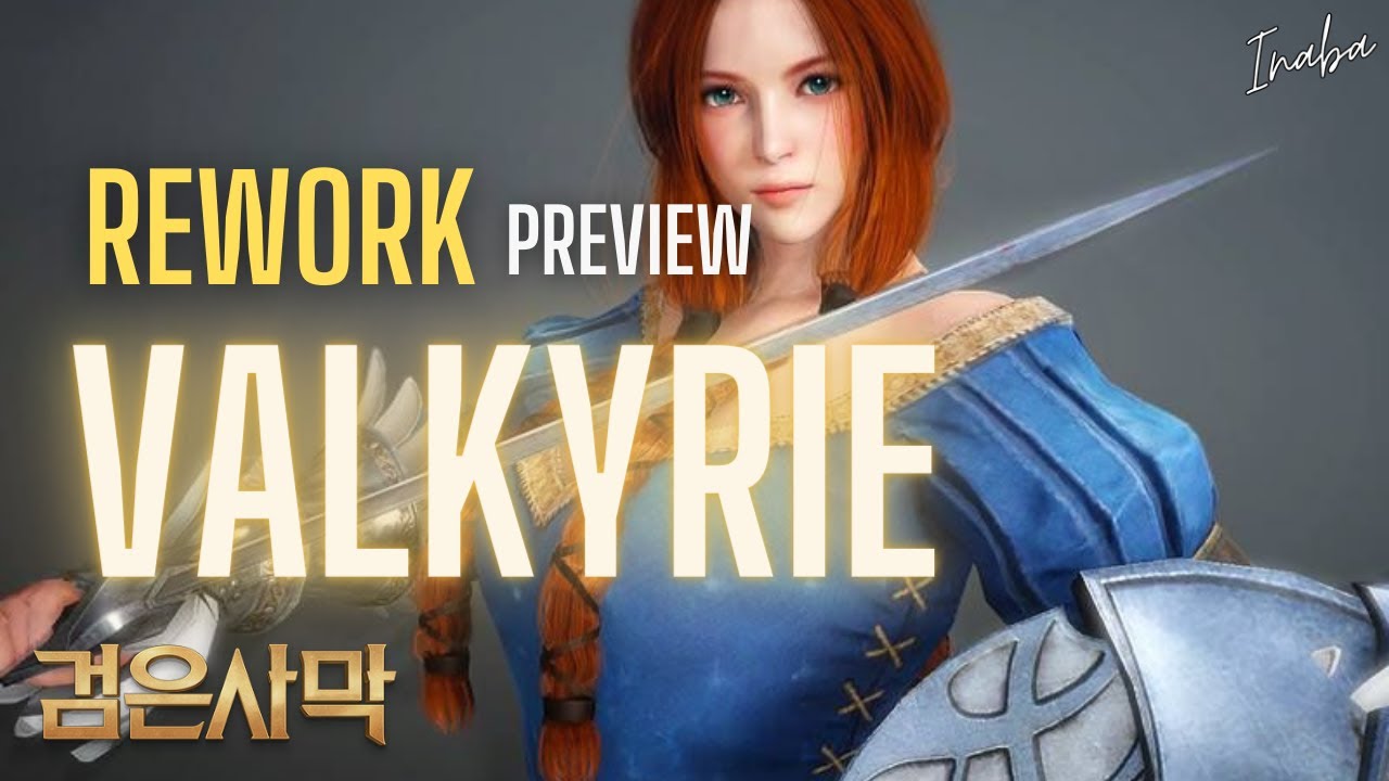 BDO Valkyrie Rework - Skill Preview - YouTube