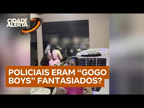 Confusão: mulheres dançam com policiais pensando que eles fossem ‘gogo boys’ fantasiados