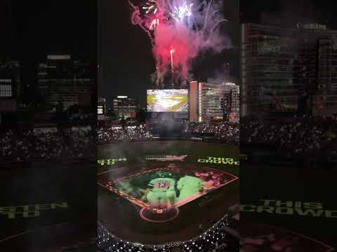 MUST SEE: Inside Truist Park during the Hank Aaron 715 tribute # ...